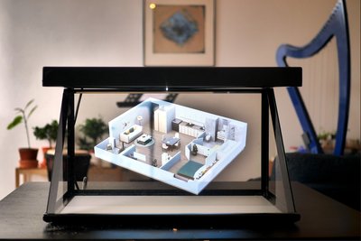 BIM and holographic models : Hologram as a real-estate presentation ...